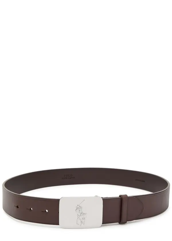 Polo Ralph Lauren Leather Belt - Brown