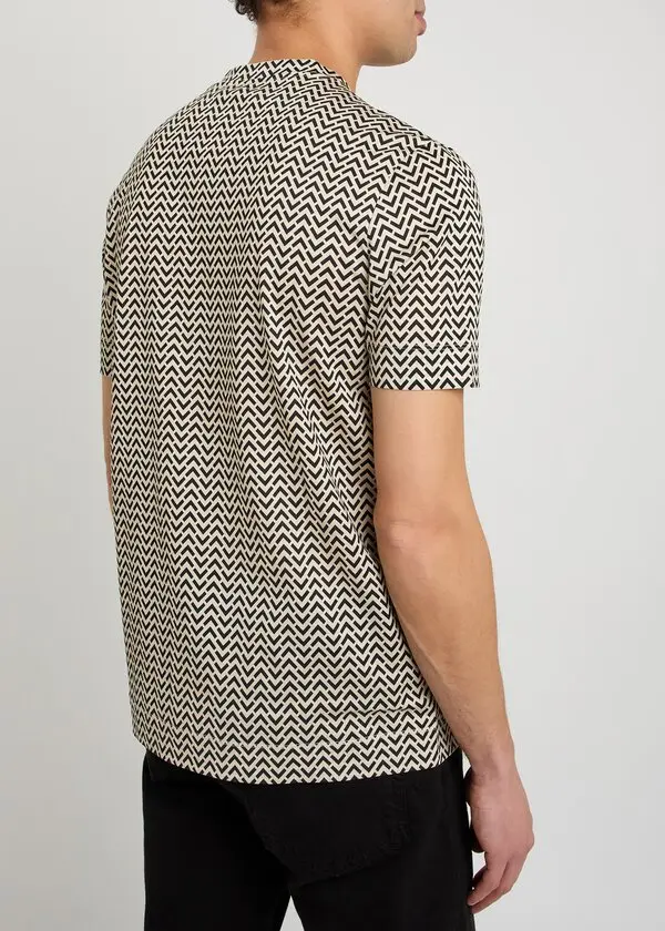Emporio Armani Patterned Jersey T-shirt