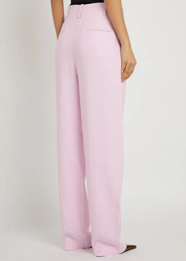 ARMARIUM Temi Slubbed Woven Trousers