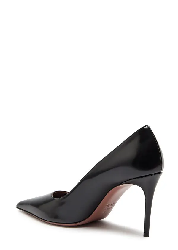 Paris Texas Vera 85 Leather Pumps