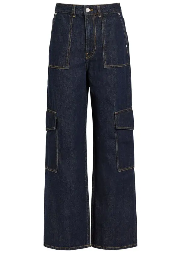 GANNI Straight-leg Jeans