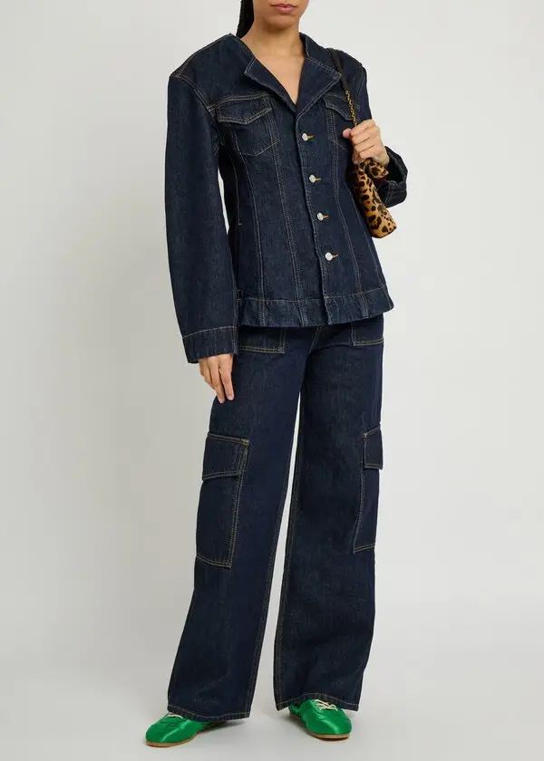 GANNI Straight-leg Jeans
