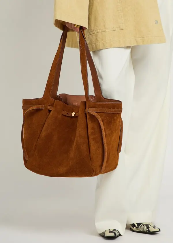Tory Burch Romy Suede Tote
