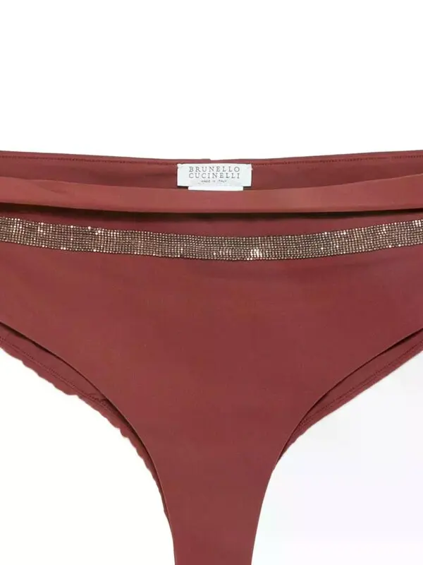 Brunello Cucinelli Embellished Bikini Bottom