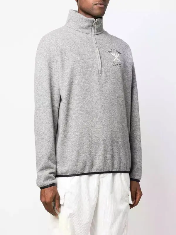 Brunello Cucinelli Embroidered Cotton-cashmere Sweatshirt