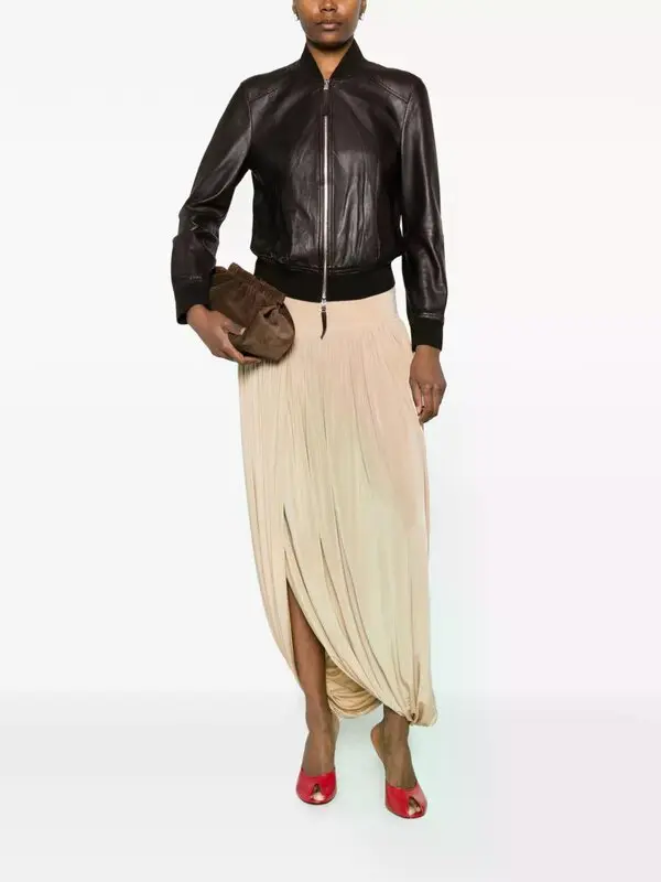 BULLY Panelled Lambskin Jacket