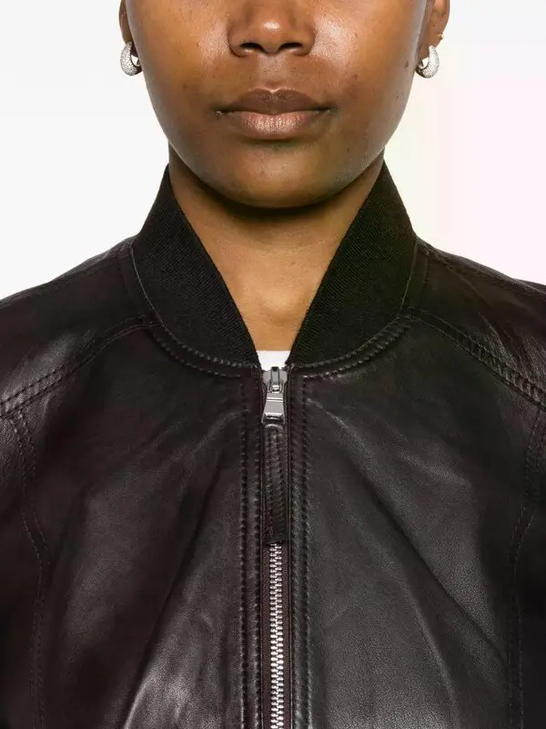 BULLY Panelled Lambskin Jacket