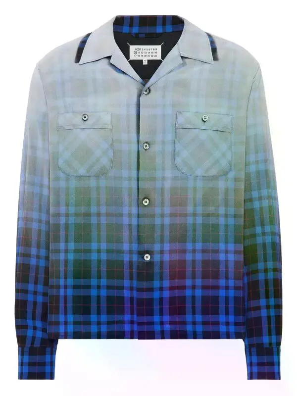 MAISON MARGIELA Gradient Check Shirt