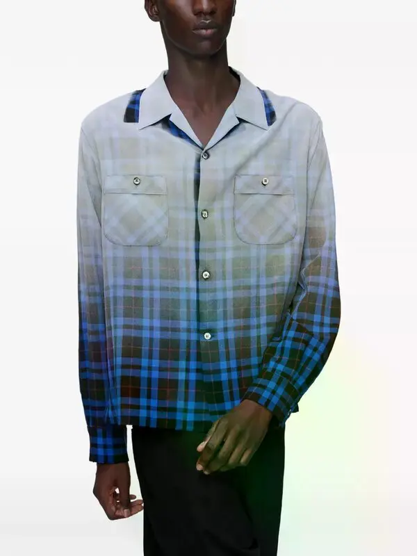 MAISON MARGIELA Gradient Check Shirt