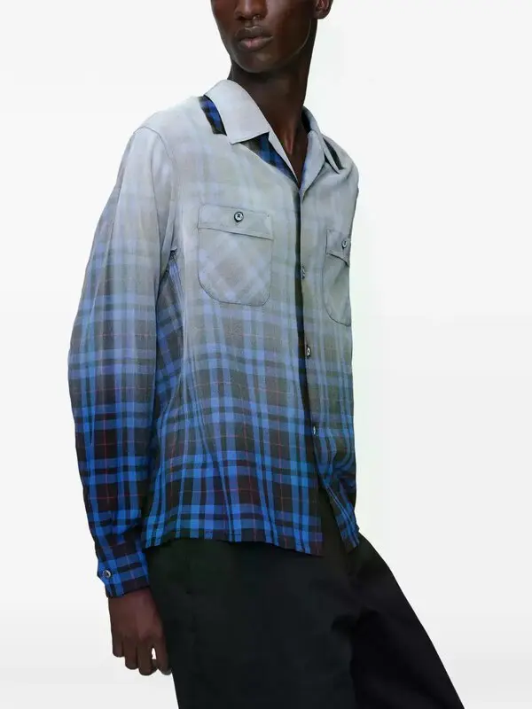 MAISON MARGIELA Gradient Check Shirt