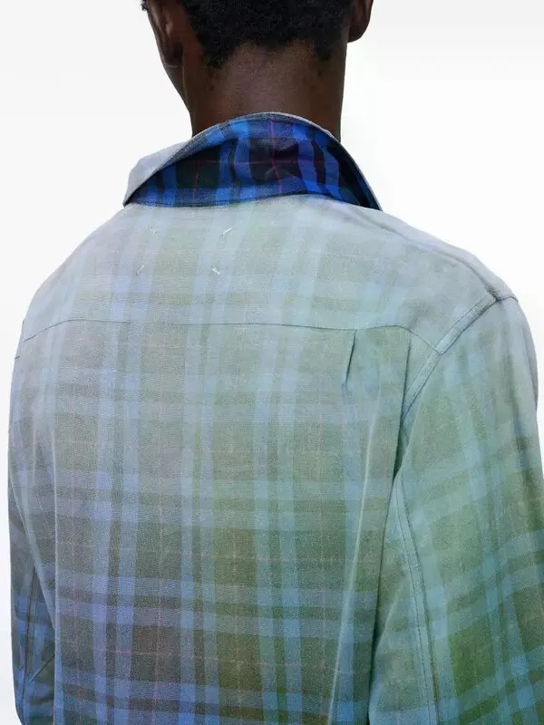 MAISON MARGIELA Gradient Check Shirt