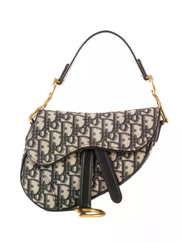 Dior Mini Saddle Handbag - Blue