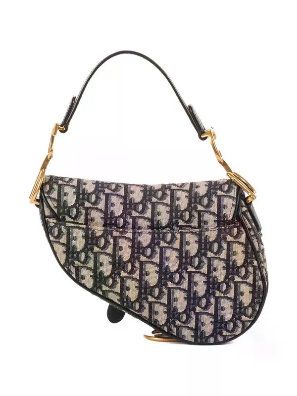 Dior Mini Saddle Handbag - Blue