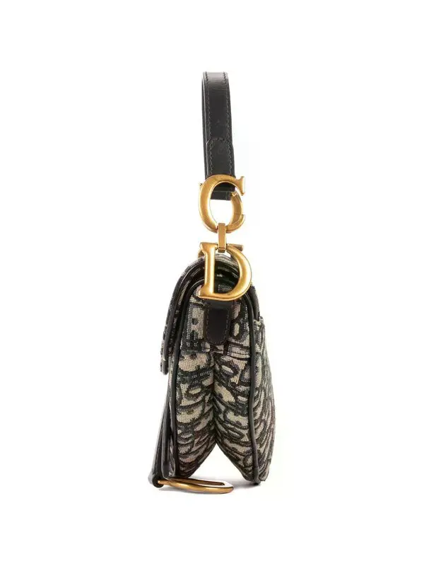 Dior Mini Saddle Handbag - Blue