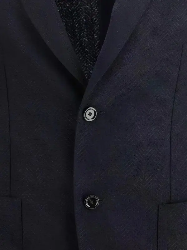 LARDINI Three-button Blazer - Blue