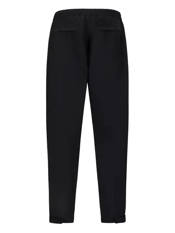Herno Straight-leg Trousers With Elasticated Cuffs