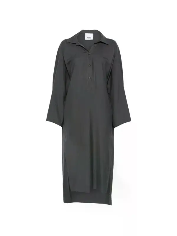 Erika Cavallini Button Front Shirt Dress