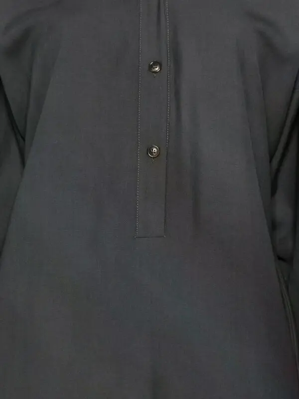 Erika Cavallini Button Front Shirt Dress