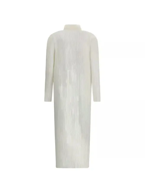GONGDID DESIGN Pleated Buttoned Maxi Dress