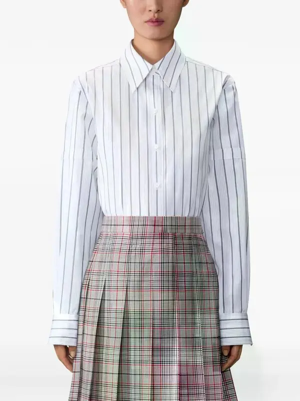 Thom Browne Striped Armband Shirt