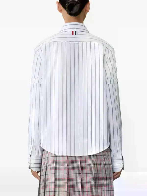 Thom Browne Striped Armband Shirt