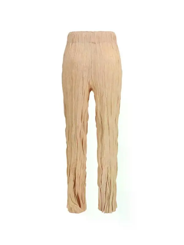 GONGDID DESIGN Wavy Crinkled Trousers