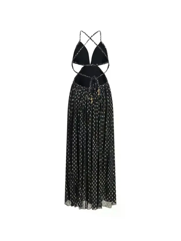 Zimmermann Daylight Braid Trim Cutout Maxi Dress