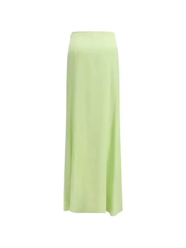 KRISTINA TI Straight Maxi Skirt - Green