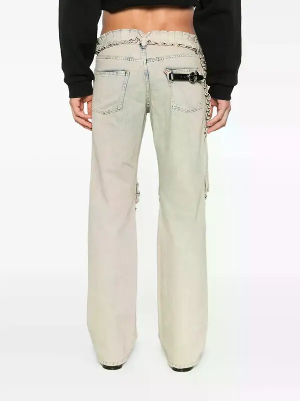 Coperni Ruffled Jeans