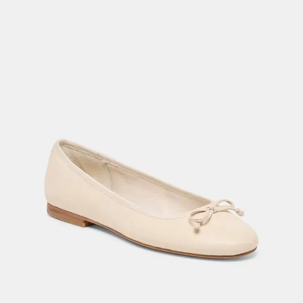 DOLCEVITA Ritla Ballet Flats - Bone Leather
