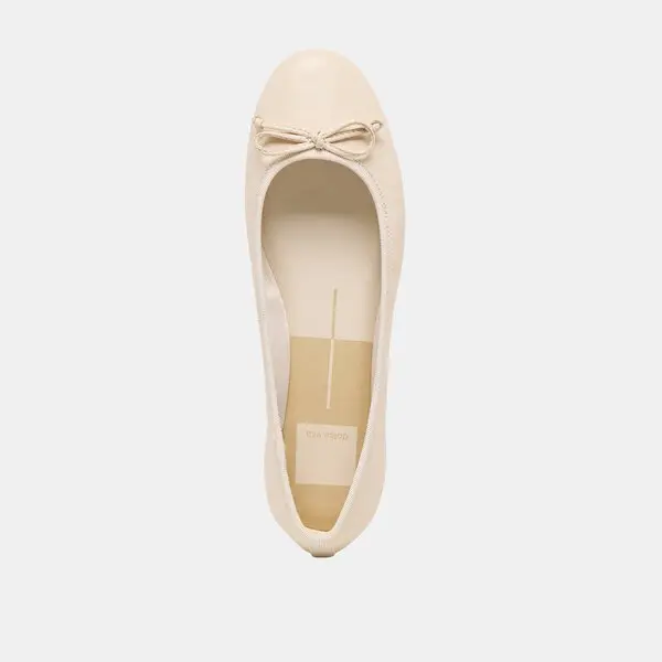 DOLCEVITA Ritla Ballet Flats - Bone Leather