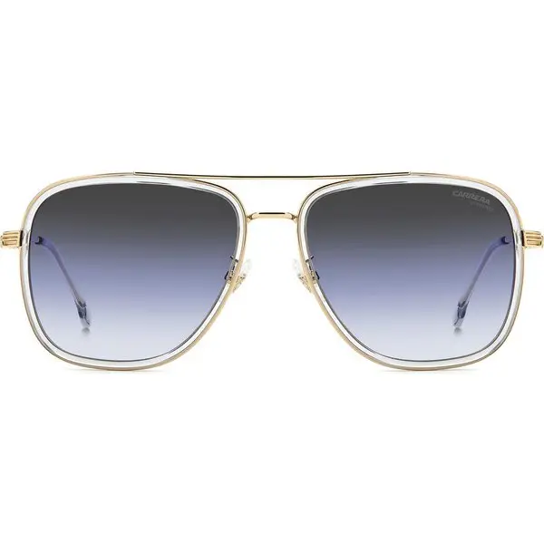 Carrera Eyewear 58mm Aviator Sunglasses - Grey/grey Azure