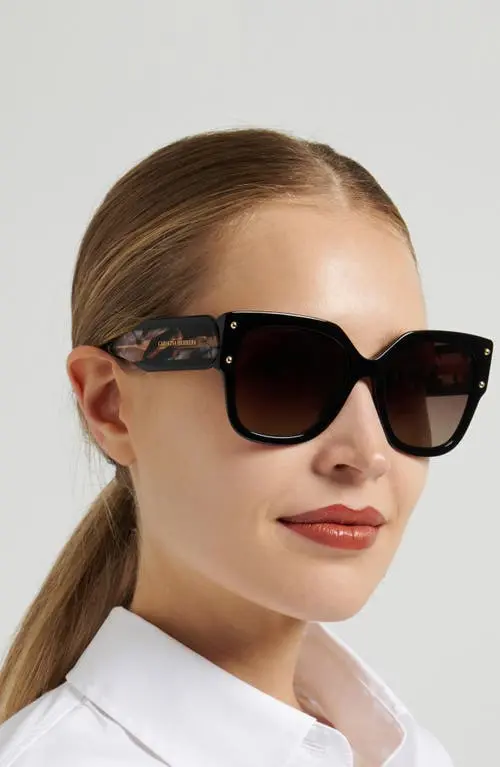 Carolina Herrera 55mm Gradient Square Sunglasses - 0807-ha