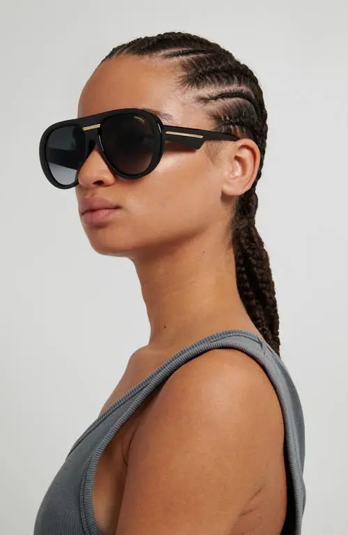 Carrera Eyewear 59mm Gradient Pilot Sunglasses