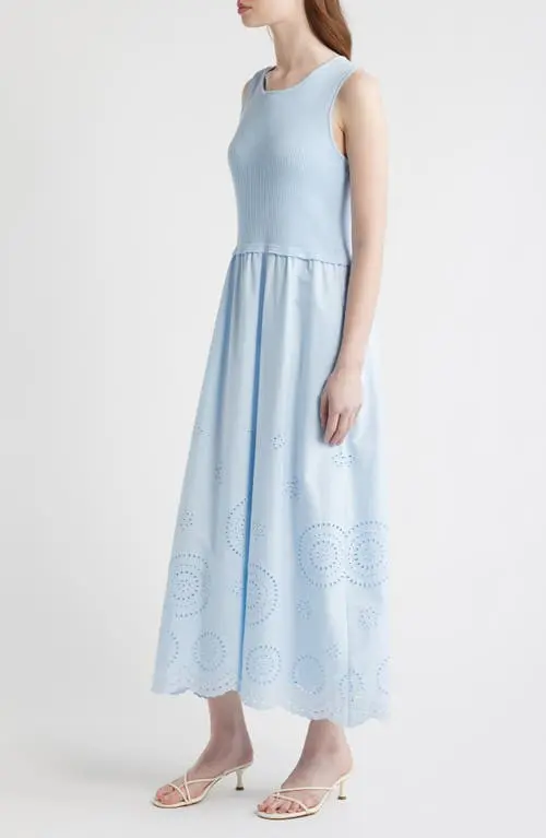 Sam Edelman Eyelet Maxi Dress