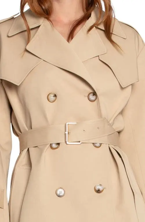 BELLE & BLOOM Whispers Of Verona Trench Coat - Light Camel