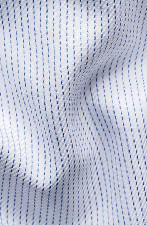 Eton Contemporary Fit Semi Solid Dress Shirt - Light Blue