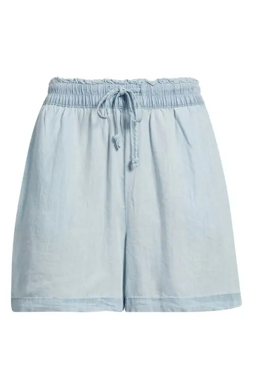 BEACHLUNCHLOUNGE Tiney Pull-on Shorts - Bleach Wash