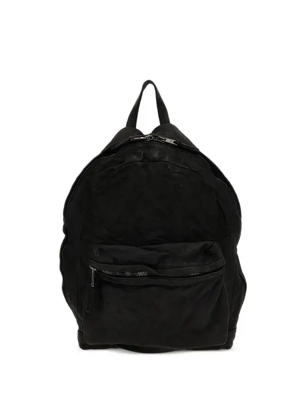 GIORGIO BRATO Nappa Backpack - Black
