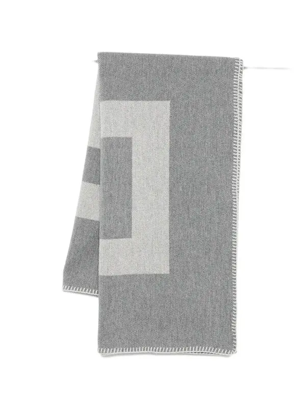 Givenchy Scarf 140x140 - Gray
