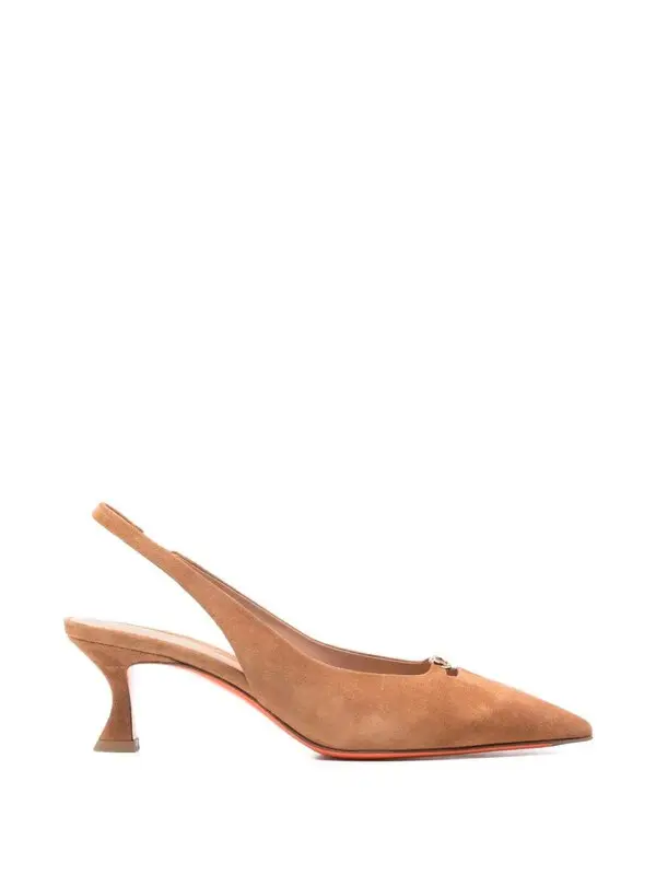 Santoni Sabine Slingback - Brown