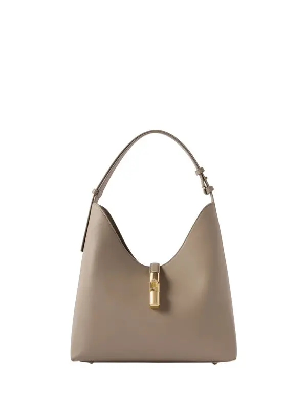 Furla Goccia Night Small Hobo Bag - Beige