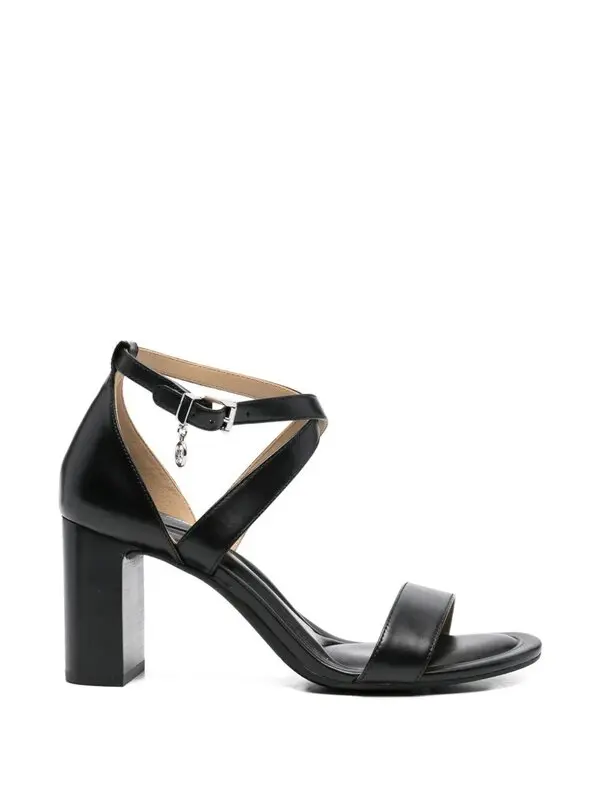 Michael Kors Alexa Block Heel Sandal - Black