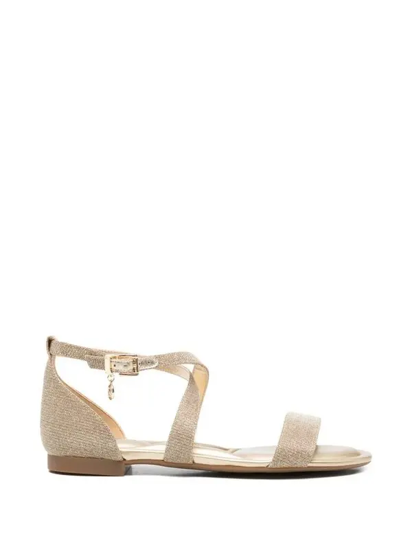 Michael Kors Alexa Flex Flat Sandal - Metallic