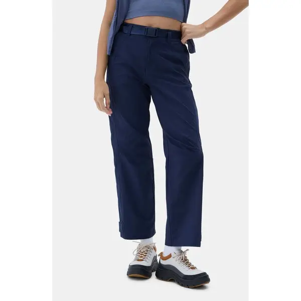 HALFDAYS High-waist Ripstop Pants - Navy