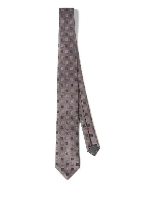 Brunello Cucinelli Classic Tie - Brown