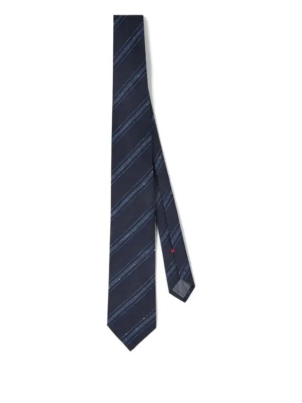 Brunello Cucinelli Standard Neck Tie - Blue