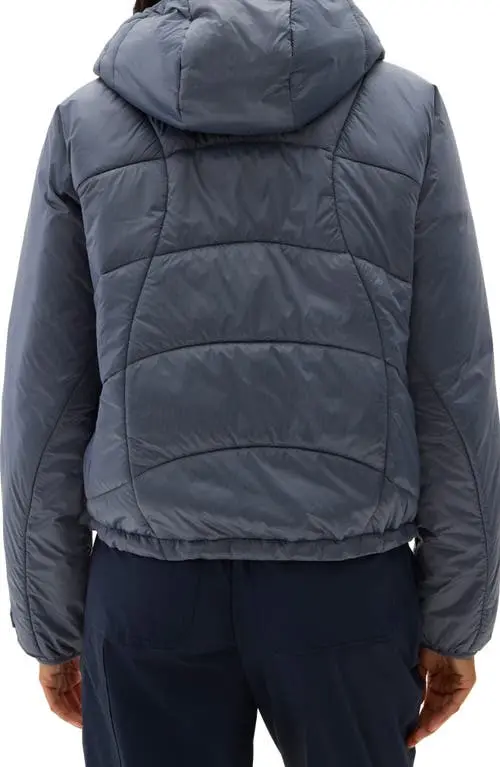 HALFDAYS Water Repellent Quilted Puffer Jacket - Shadow