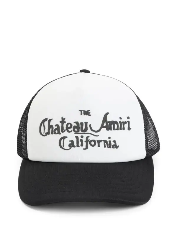 Amiri Chateau Foam Trucker Hat - White