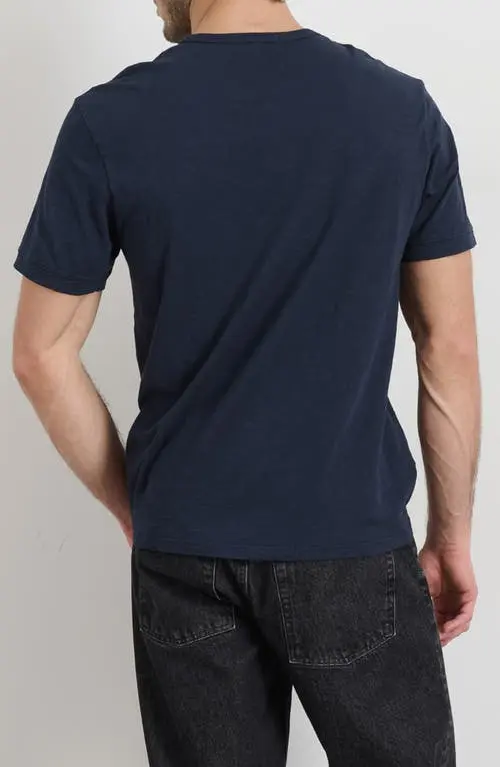 ALEX MILL Standard Heathered T-shirt - Navy
